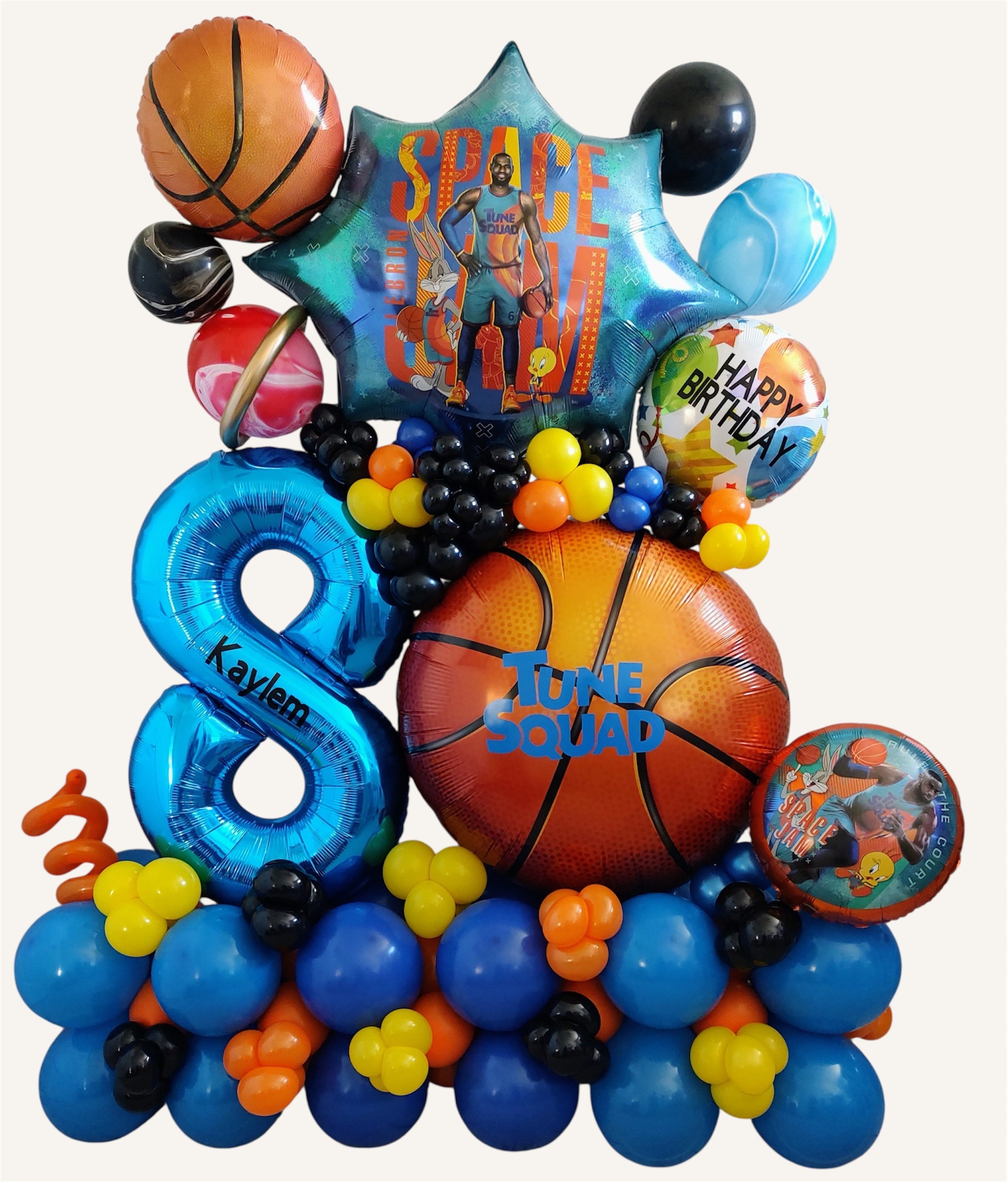 Space Jam Balloon Arrangement – D'Lux Decor & Creations LLC